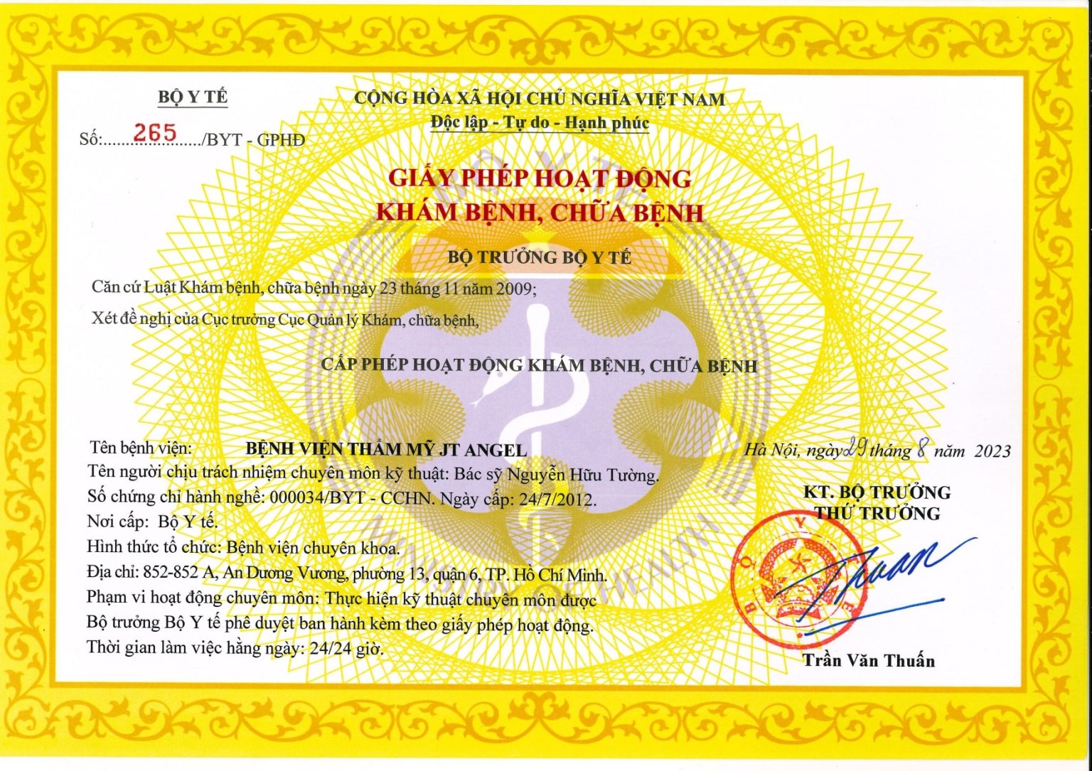 Về chúng tôi - Bệnh viện thẩm mỹ JT ANGEL