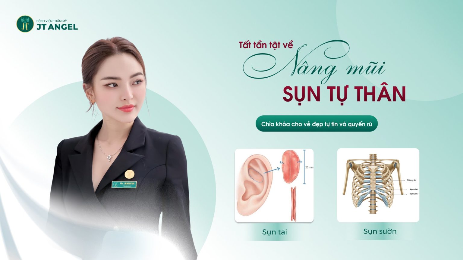 Nâng mũi - Bệnh viện thẩm mỹ JT ANGEL