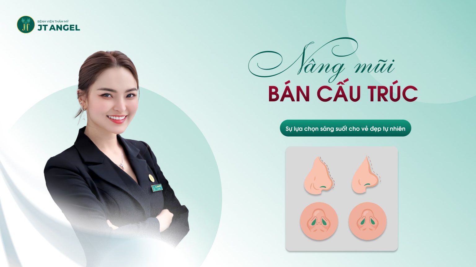 Nâng mũi - Bệnh viện thẩm mỹ JT ANGEL