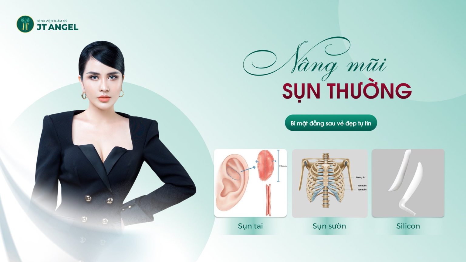 Nâng mũi - Bệnh viện thẩm mỹ JT ANGEL