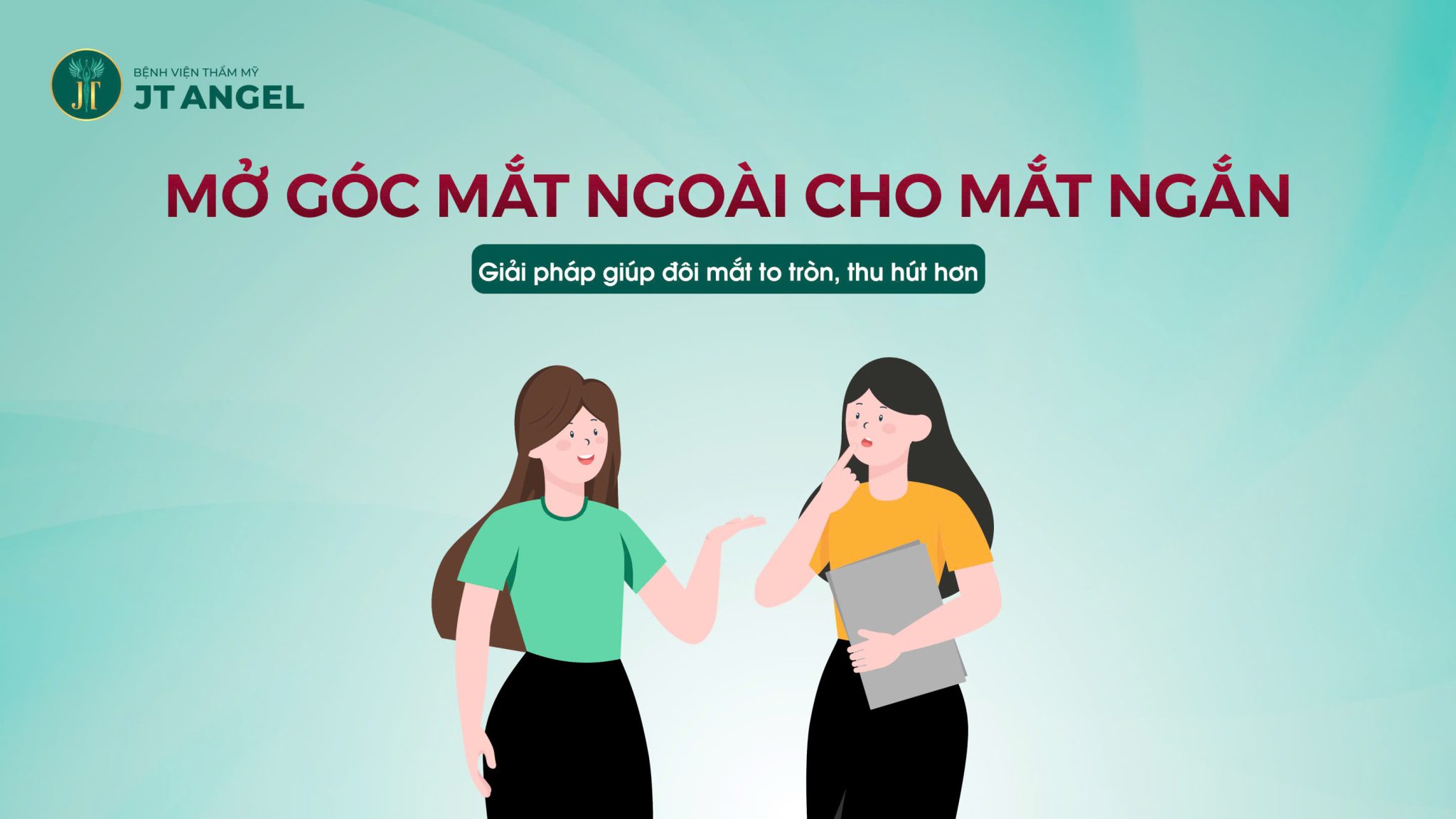 Mở góc mắt ngoài cho mắt ngắn: Giải pháp giúp đôi mắt to tròn, thu hút hơn